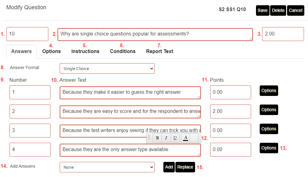 Add/Modify Questions – Brilliant Assessments Add/Modify Questions – Brilliant Assessments