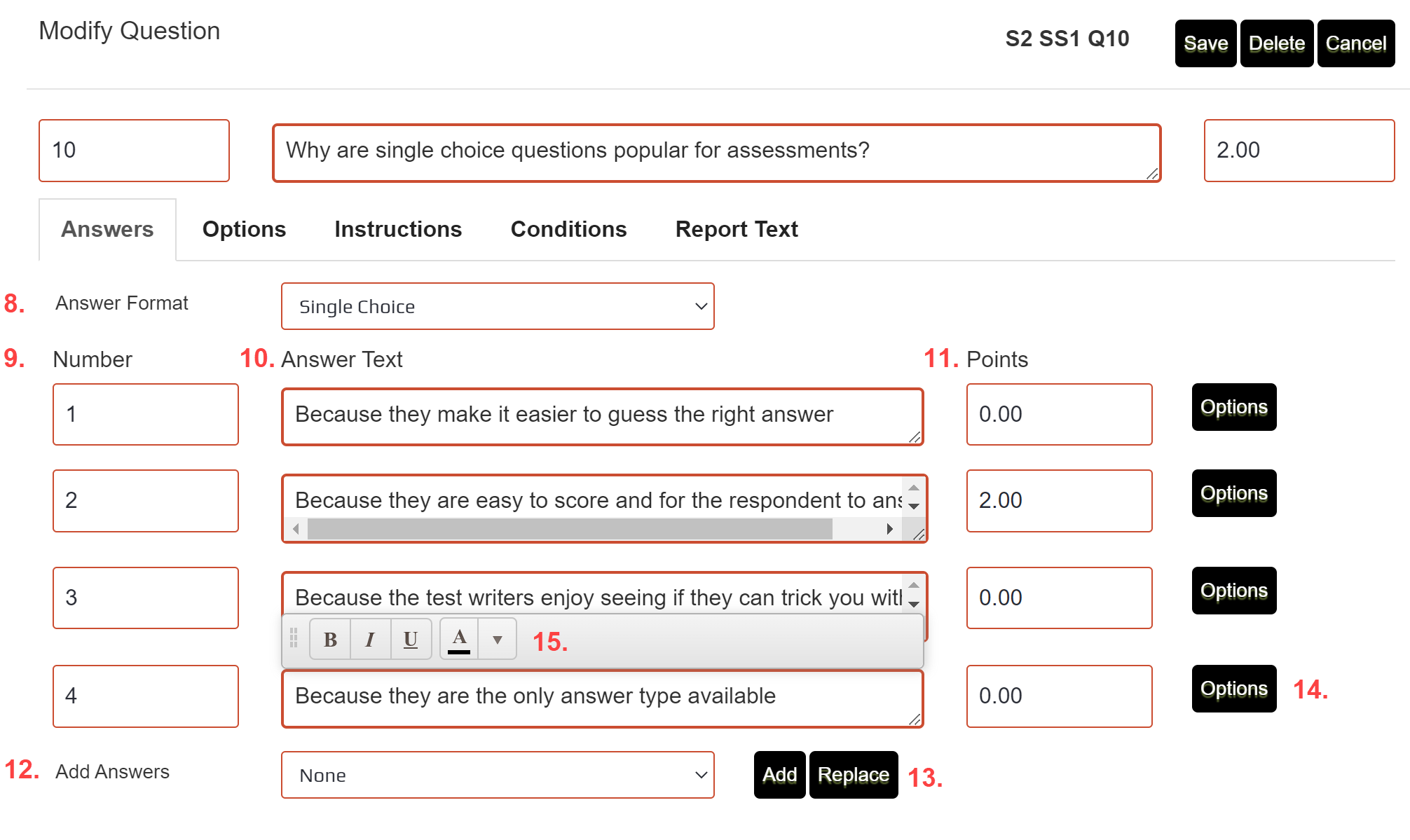 Add/Modify Questions – Brilliant Assessments Add/Modify Questions – Brilliant Assessments