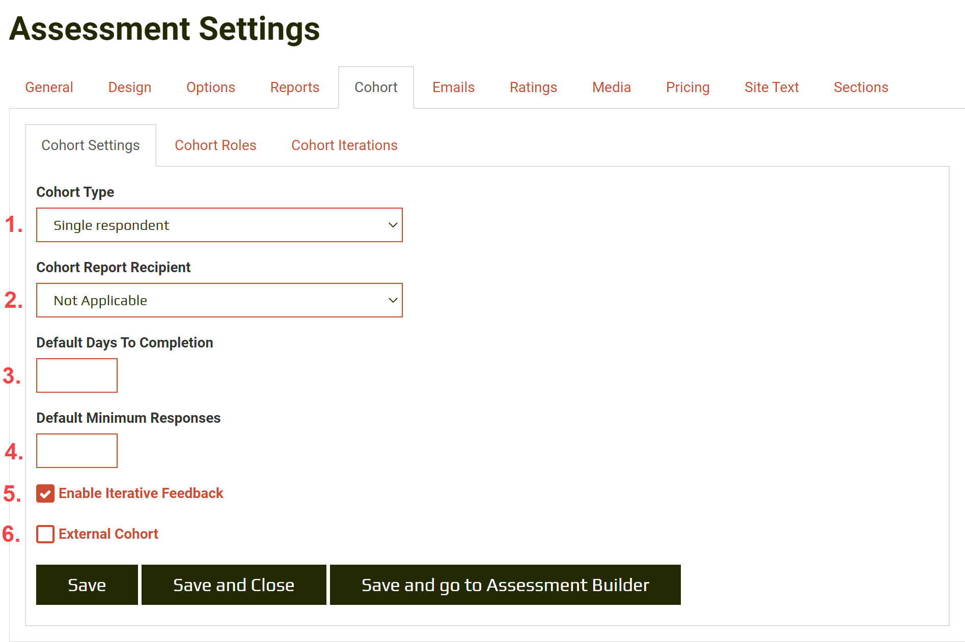 Setting up Iterations for Individual Feedback reporting – Brilliant Assessments