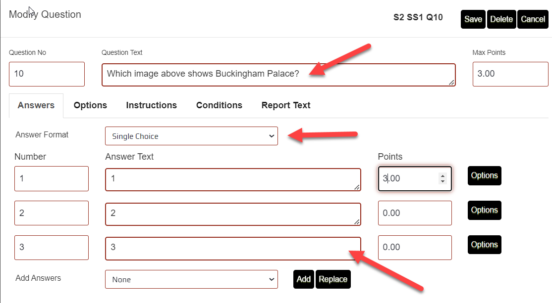 Create an image-based question – Brilliant Assessments