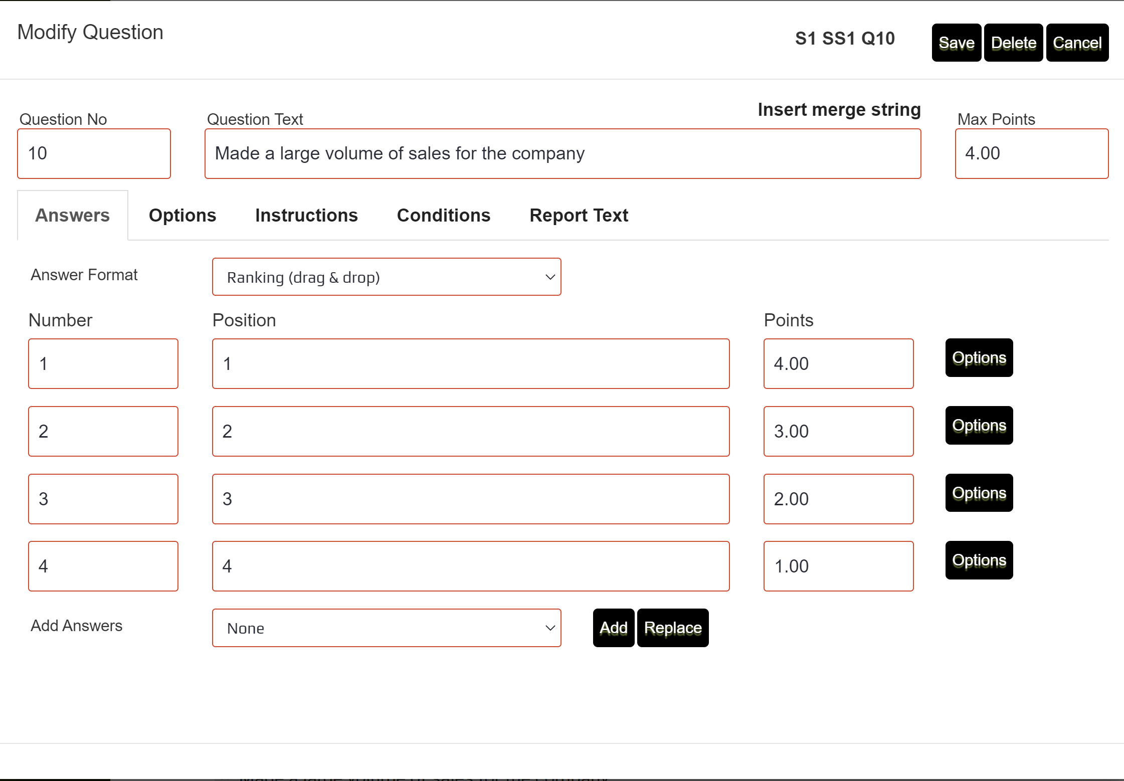 Ranking Questions – Brilliant Assessments