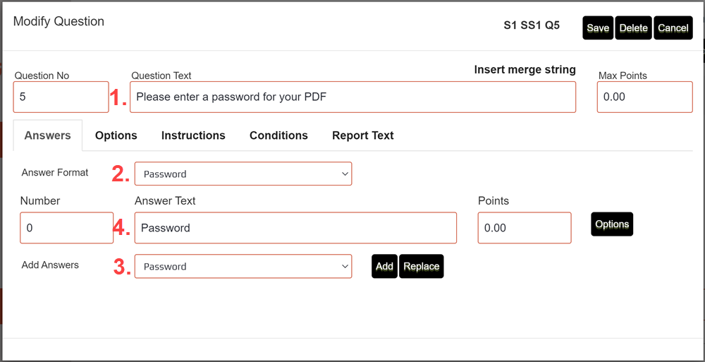 Password protecting PDF reports – Brilliant Assessments