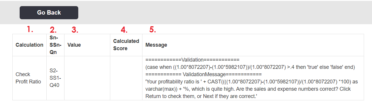 Validations – Brilliant Assessments